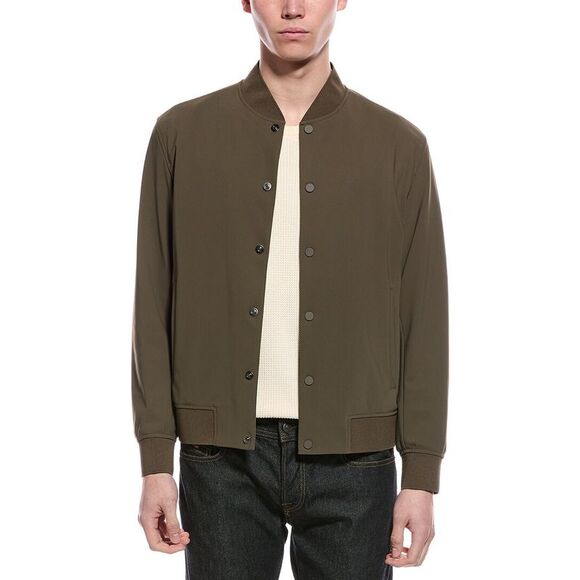 Theory | Jackets & Coats | Theory Mens Murphy Bomber Jacket Green ...
